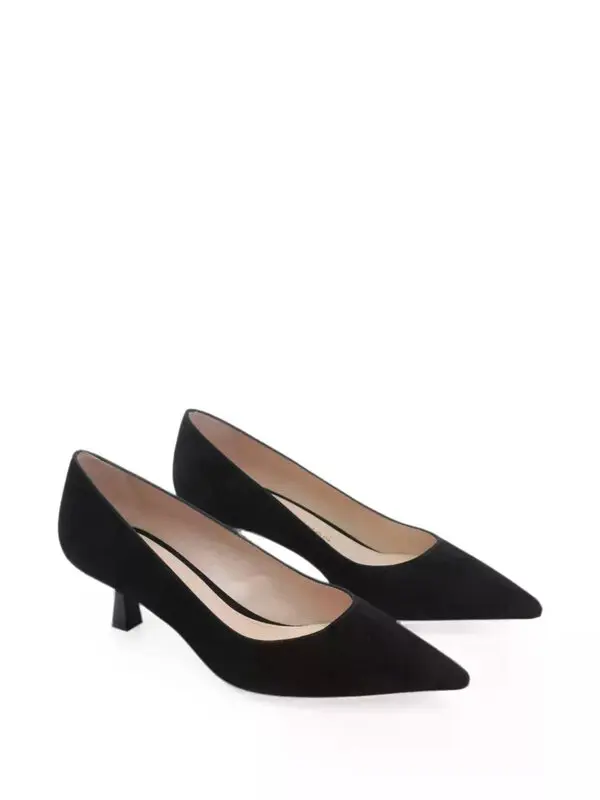 STUART WEITZMAN Sculpt Suede Pumps