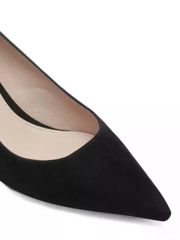 STUART WEITZMAN Sculpt Suede Pumps