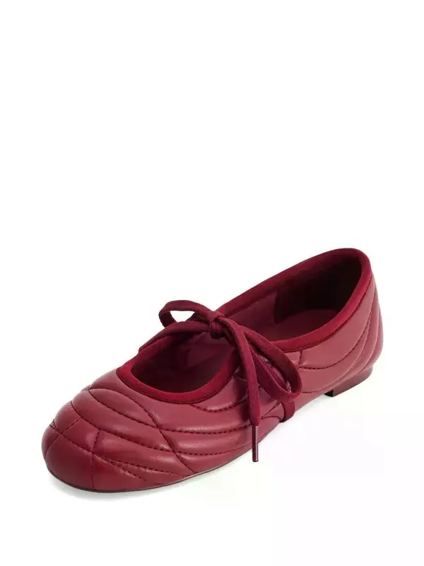 Jw Pei Erika Lace-up Ballet Flats