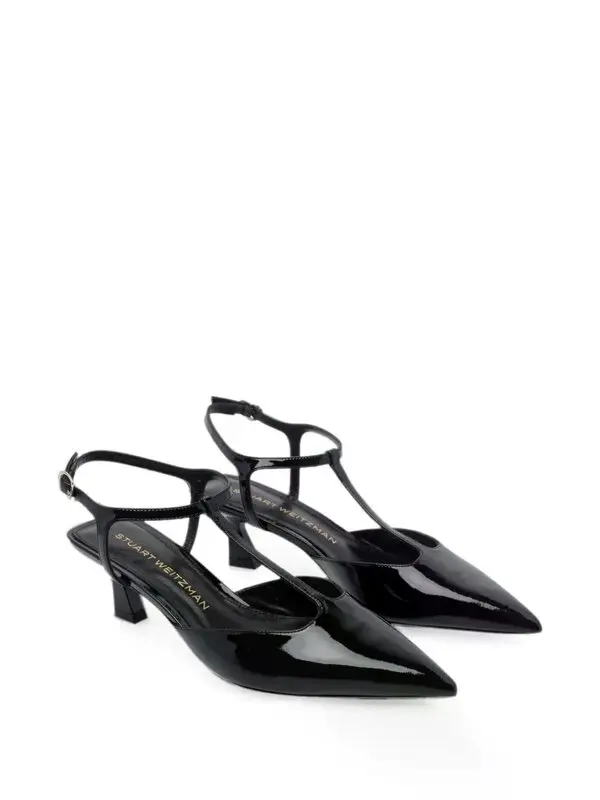 STUART WEITZMAN Vinnie T-strap Pumps