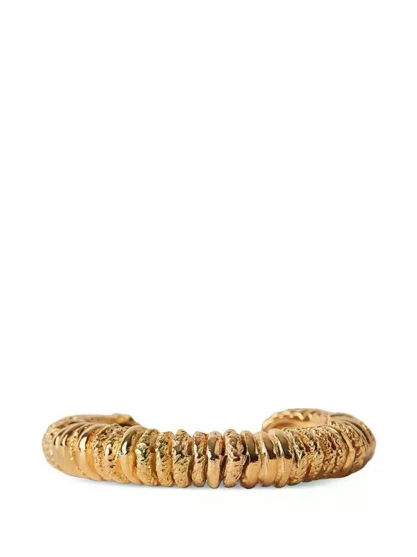 PAOLA SIGHINOLFI Tone Hammered Cuff Bracelet - Gold