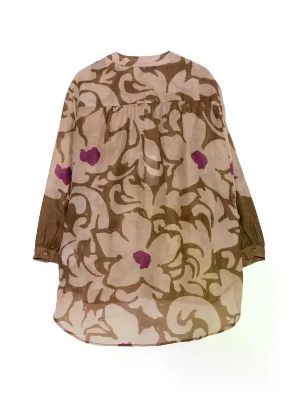 LUISA CERANO Floral-print Shirt