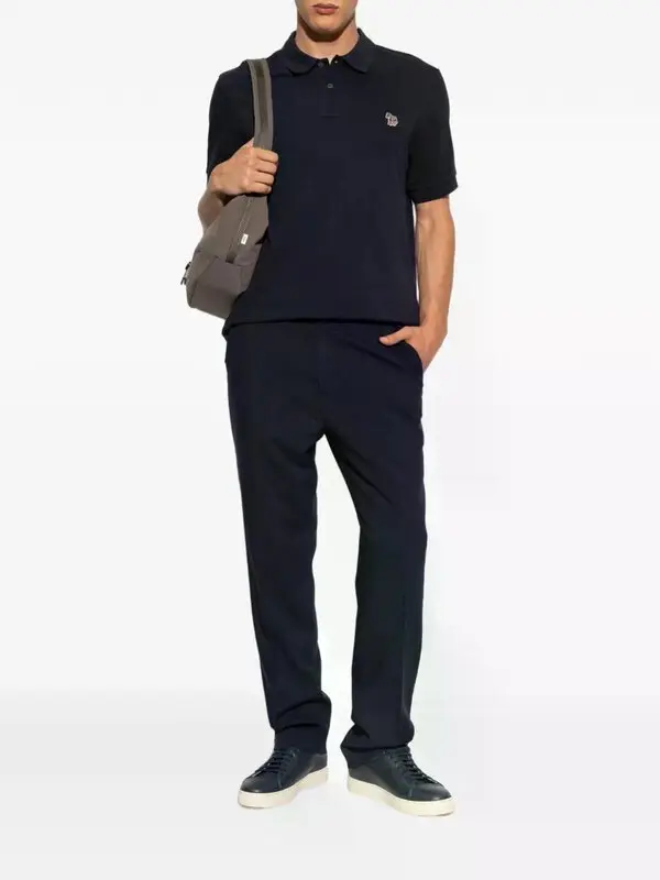 Paul Smith Zebra-patch Polo Shirt