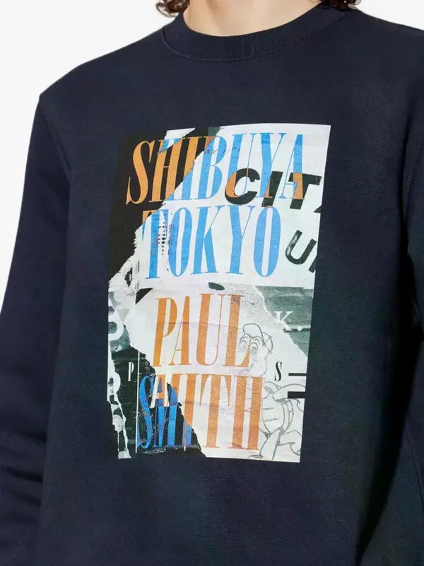 Paul Smith Graphic-print Sweatshirt