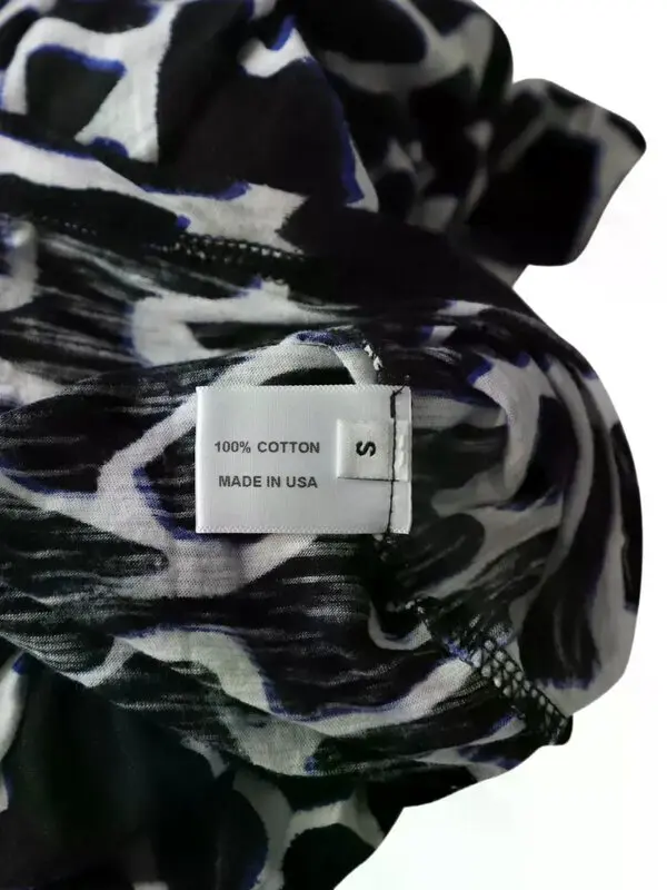 Proenza Schouler Printed Crew-neck Top