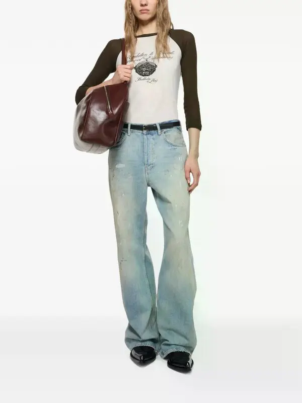 Acne Studios Jersey T-shirt With Logo