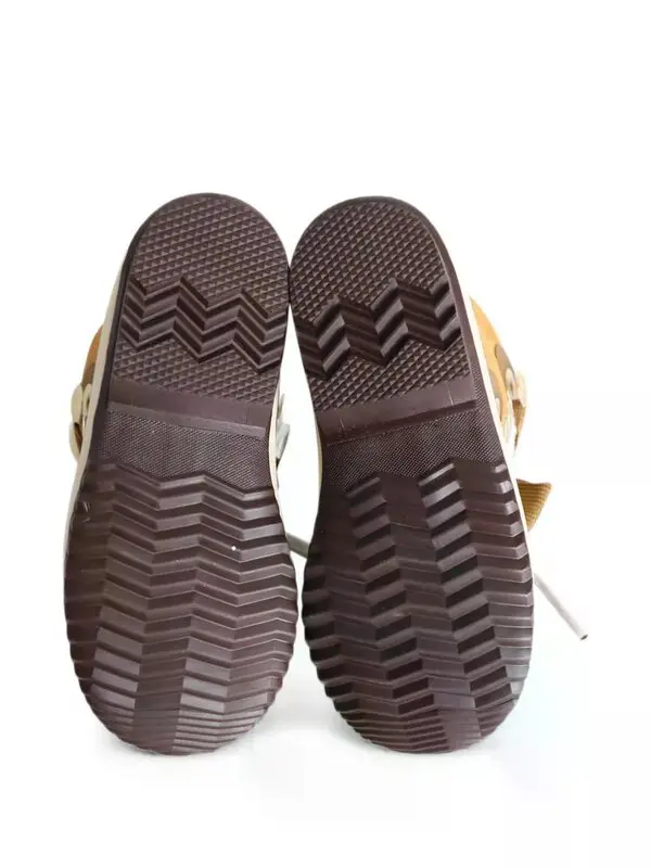 Chloé Shearling-trim Hiking Boots