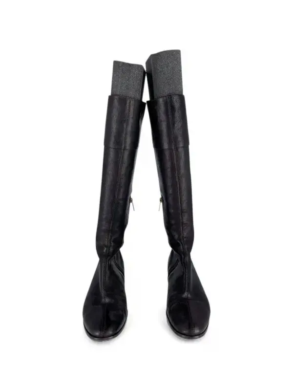 JIMMY CHOO London Knee-high Leather Boots