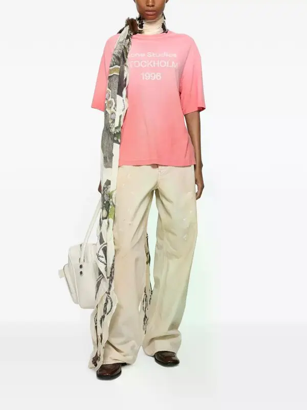 Acne Studios Sprayed Logo T-shirt