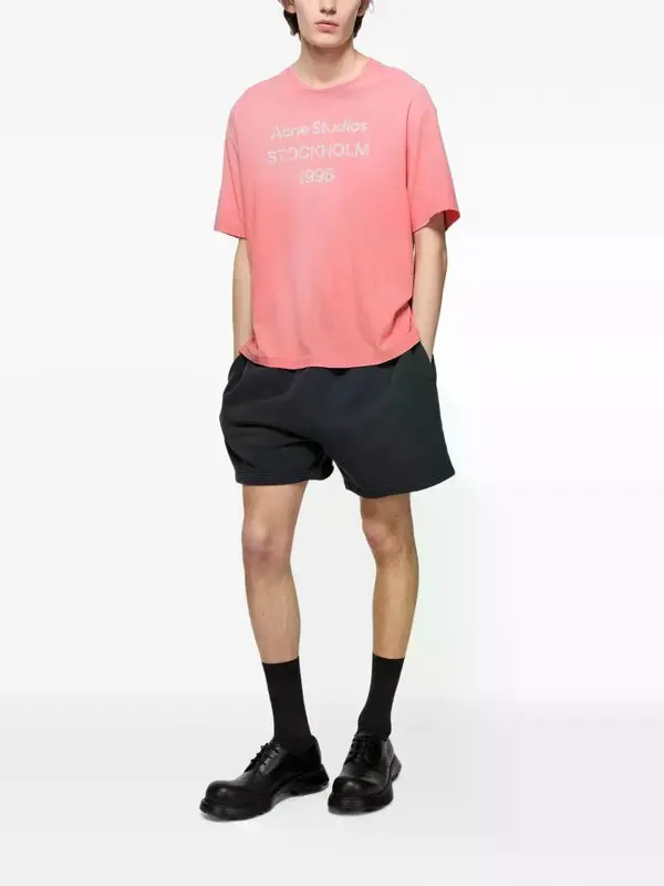 Acne Studios Sprayed Logo T-shirt