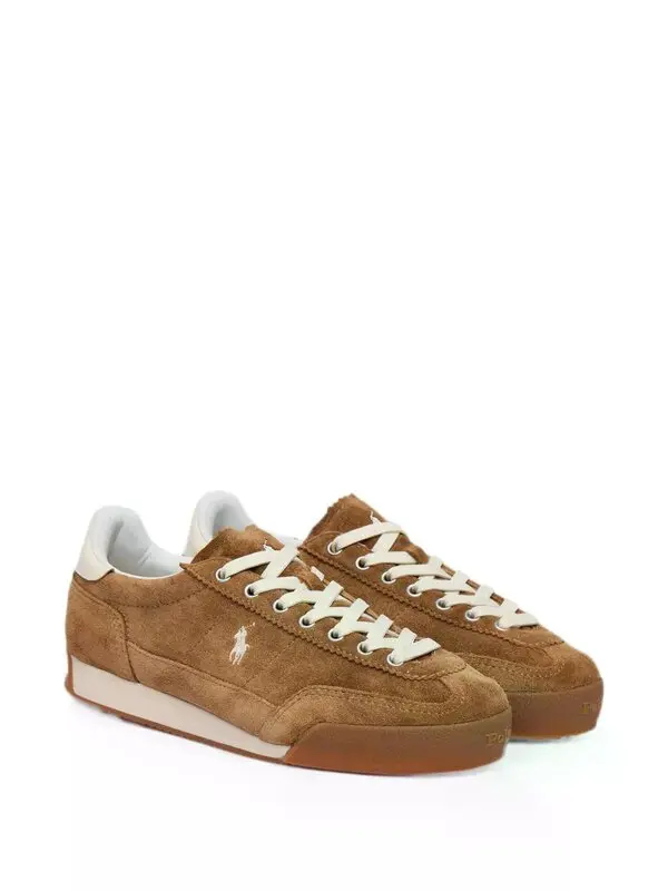 Polo Ralph Lauren Hester Suede Sneakers - Brown