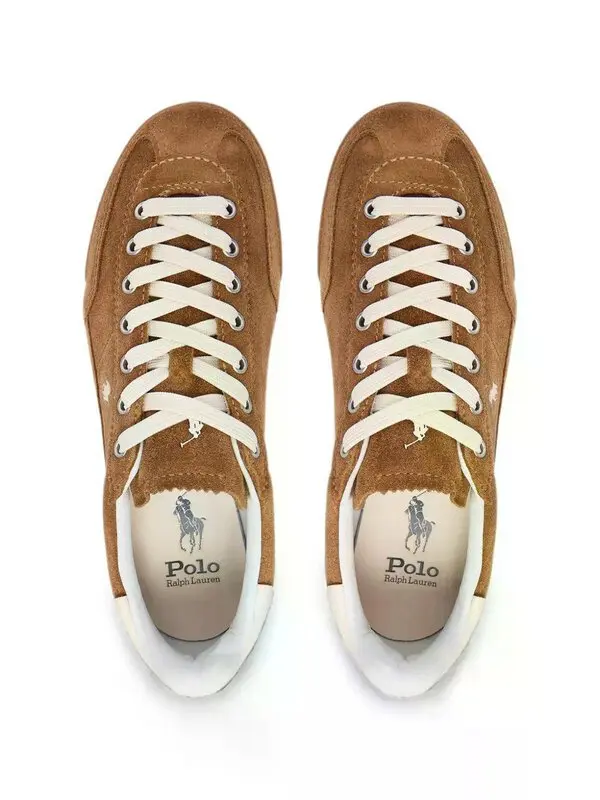 Polo Ralph Lauren Hester Suede Sneakers - Brown
