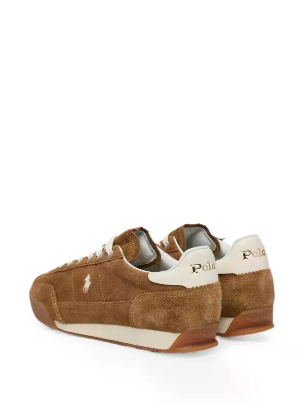 Polo Ralph Lauren Hester Suede Sneakers - Brown