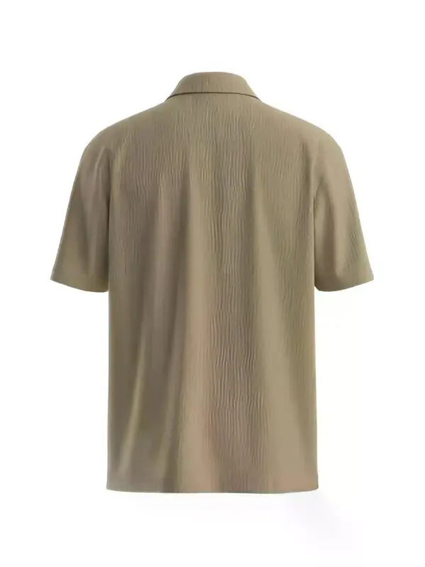 Hugo Crinkled Polo Shirt