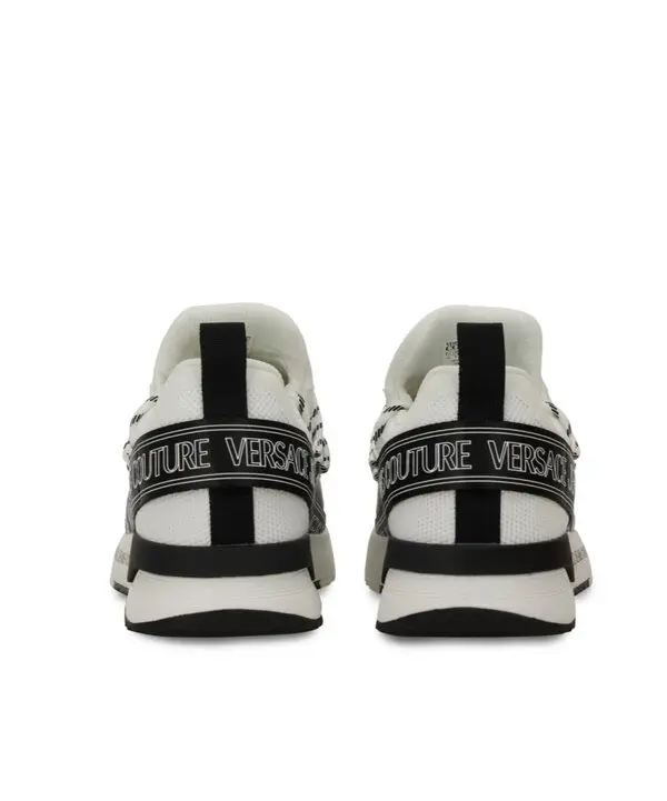 Versace Logo Strap Sneakers