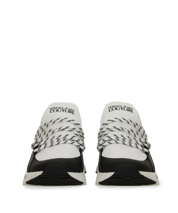 Versace Logo Strap Sneakers