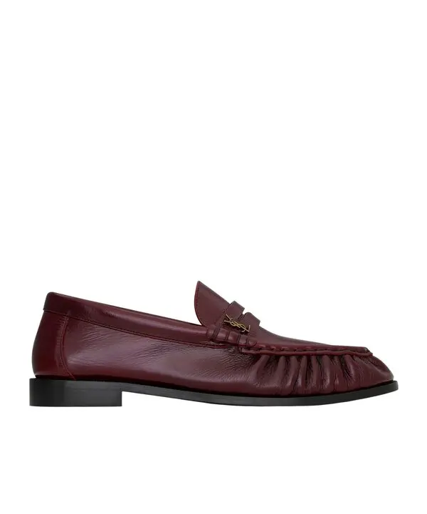 Saint Laurent Le Loafer Supple In Smooth Leather - Black