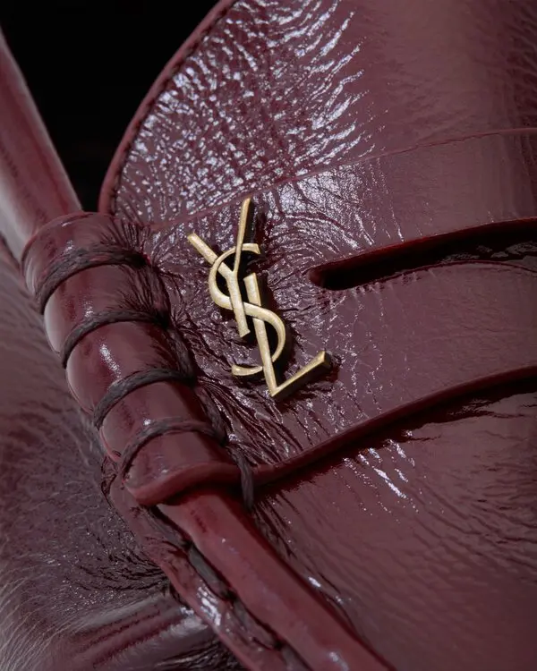 Saint Laurent Le Loafer Supple In Smooth Leather