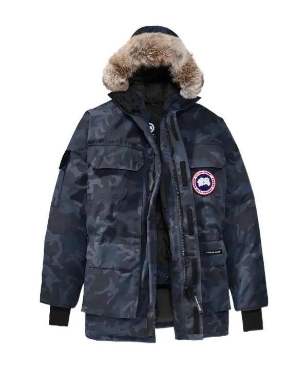 Canada Goose Logo Details Parker Coat