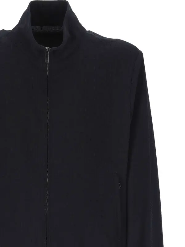 Emporio Armani Long-sleeved Zipped Jacket