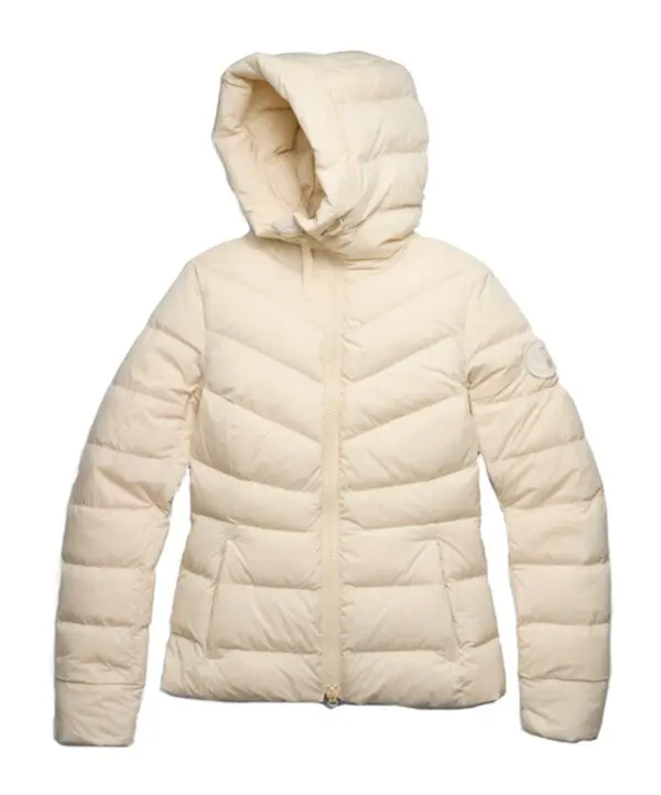 Canada Goose Clair Short Hooded Down Jacket - Nude