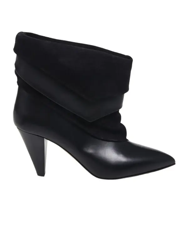 Isabel Marant Étoile Pointed Toe Heeled Boots - Black