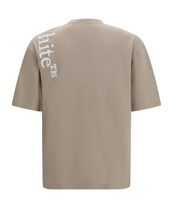 Off-White Short-sleeved T-shirt - Nude