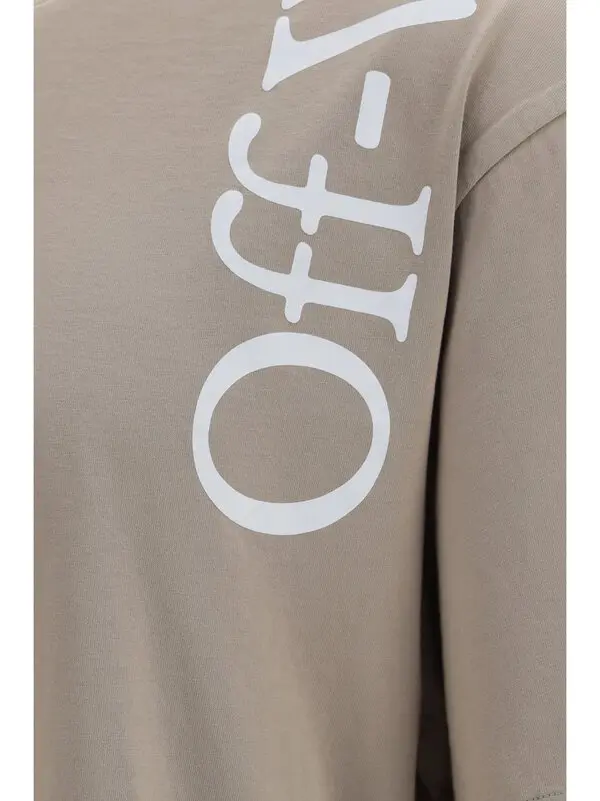 Off-White Short-sleeved T-shirt - Nude
