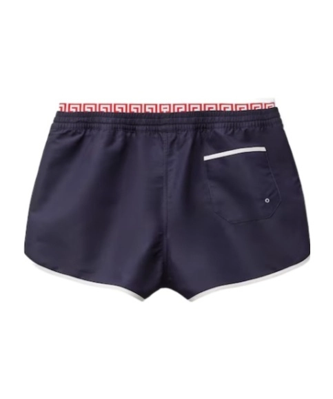 Versace Double-waistband Swim Shorts
