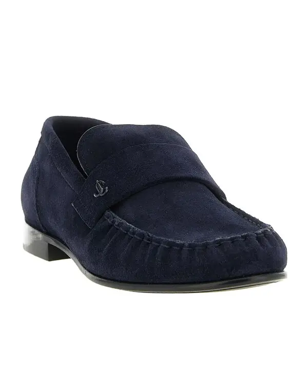 JIMMY CHOO Ellis Suede Flat Shoes