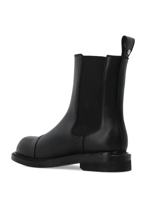 Moschino Round-toe Short Boots