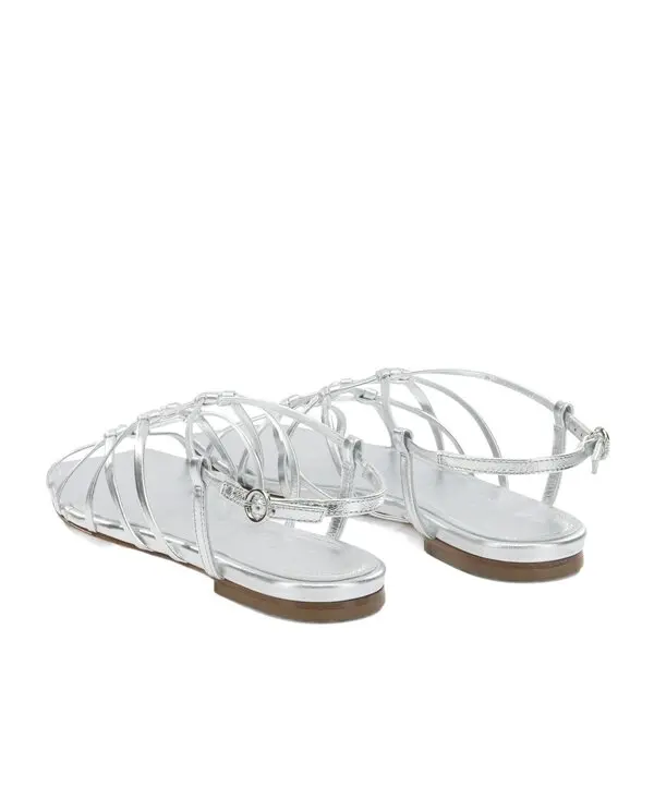 AeydĒ Anisa Strappy Sandals - White