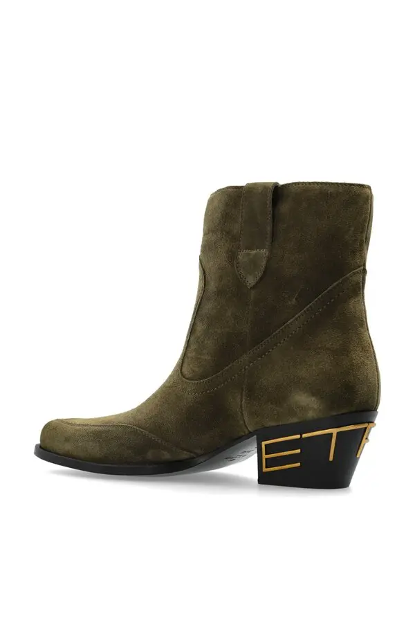 Etro Block-heel Ankle Boots