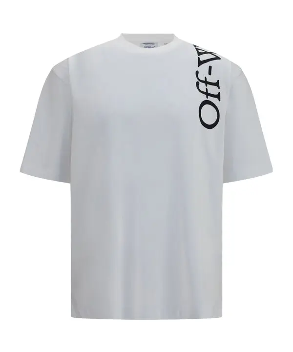 Off-White Short-sleeved T-shirt - Gray