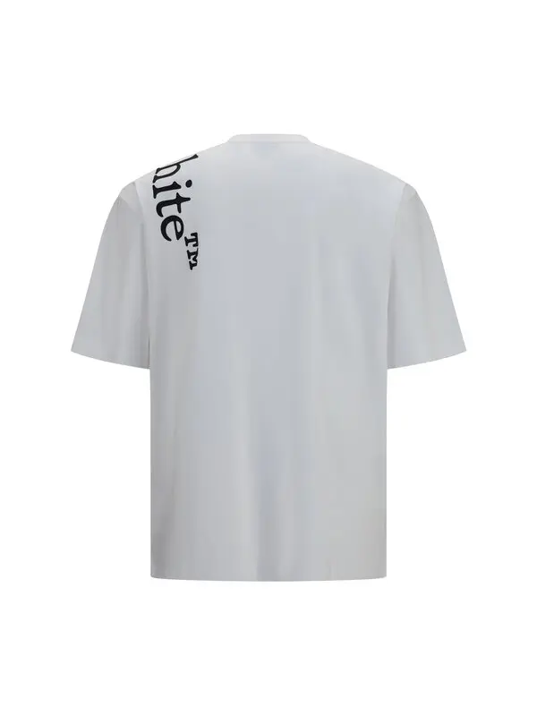 Off-White Bookish Skate Logo T-shirt - Gray
