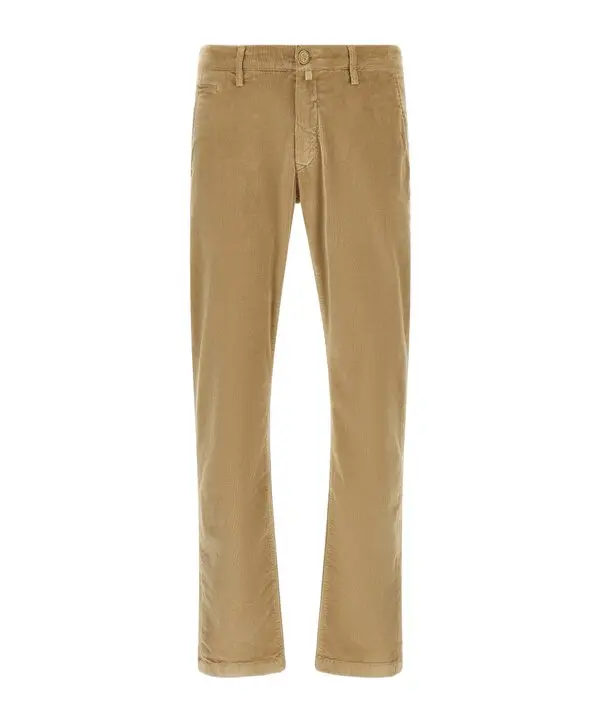 Jacob Cohen Twill Trousers - Beige