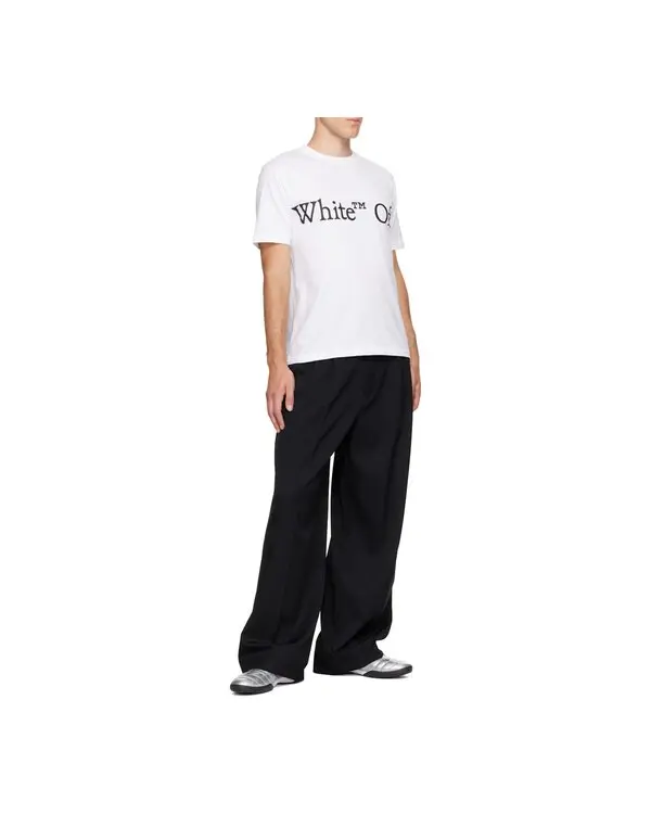 Off-White Bookish Scarf T-shirt - Gray