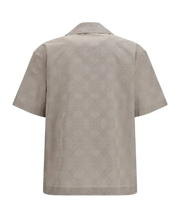 Off-White Arrow-monogram Shirt - Gray