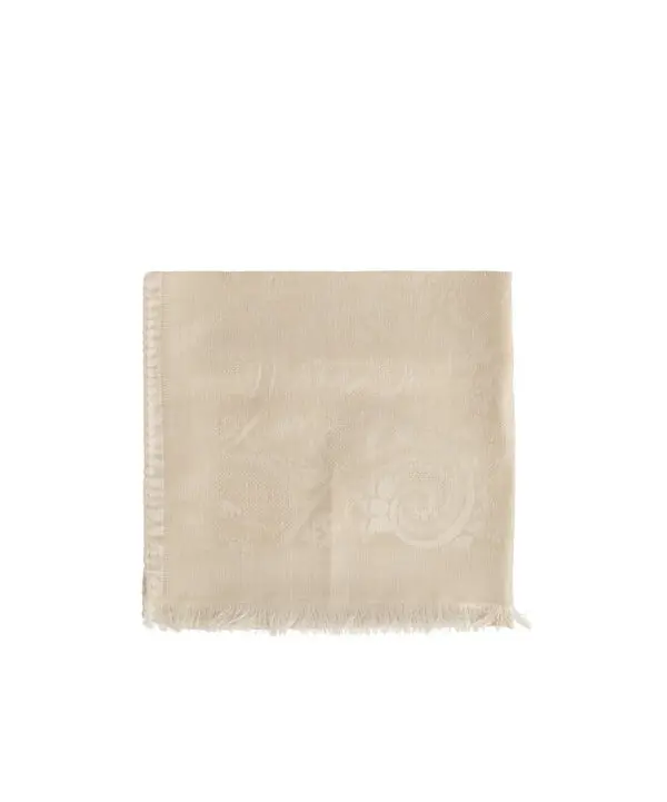 Etro Tasseled Scarf - Off White
