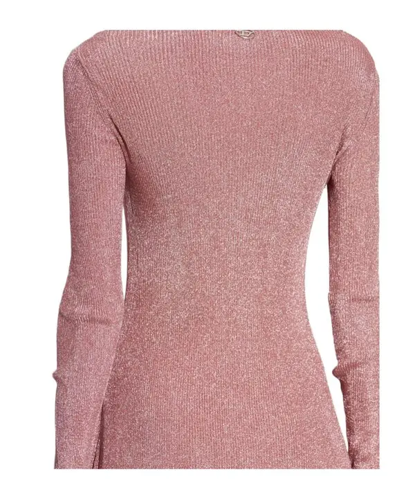DIESEL® Dalila Metallic Knitted Dress