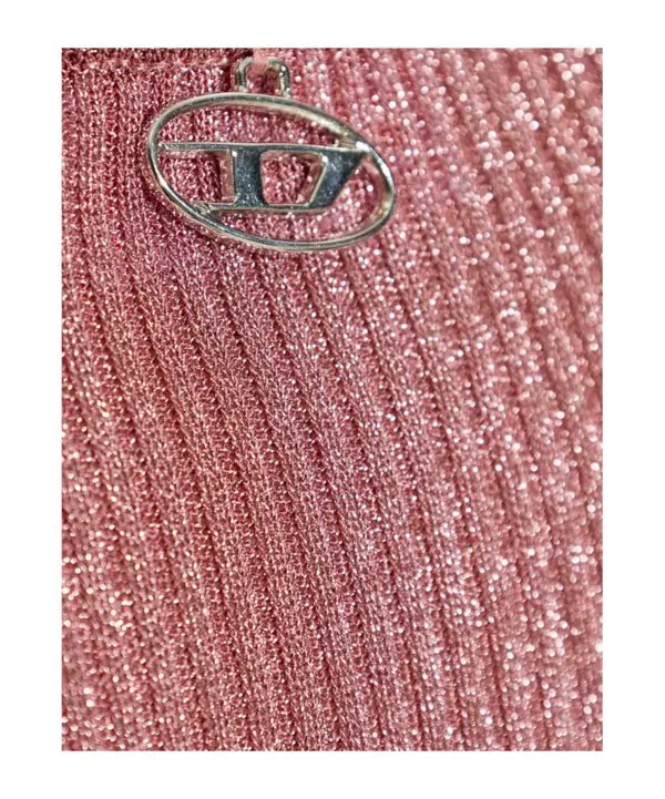 DIESEL® Dalila Metallic Knitted Dress