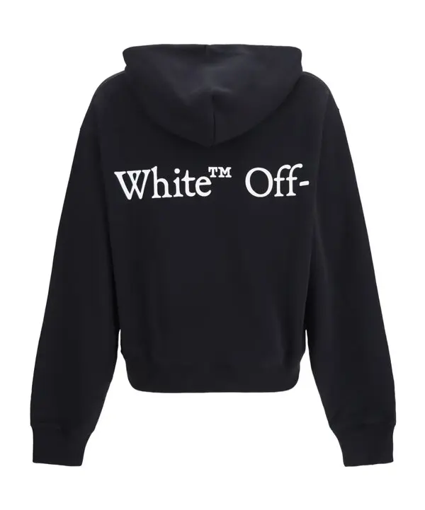 Off-White Bookish Scarf Logo-print Hoodie