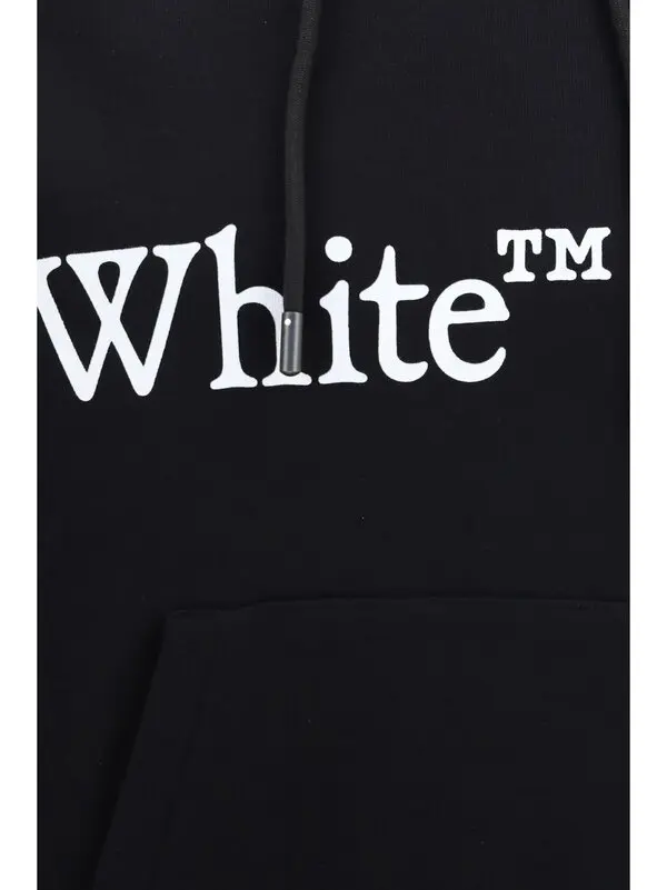 Off-White Bookish Scarf Logo-print Hoodie