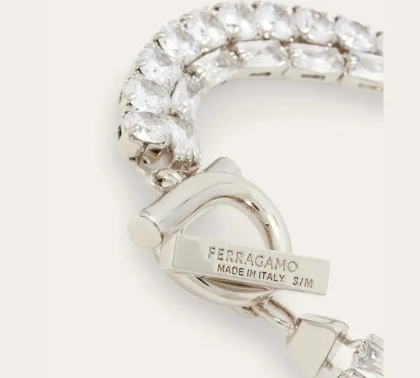 FERRAGAMO Crystal Tennis Bracelet