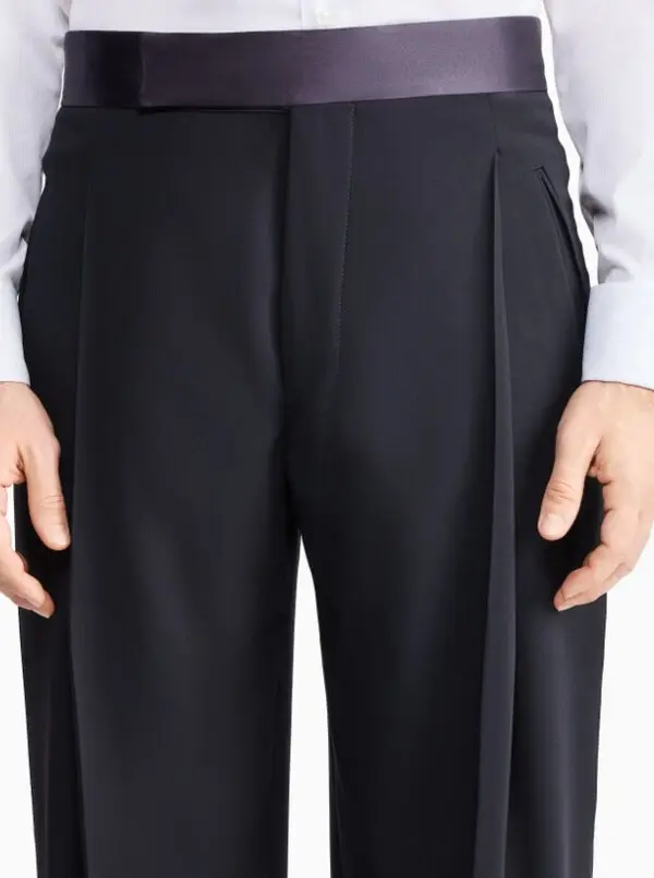 Giorgio Armani Satin Shawl Lapel Suit