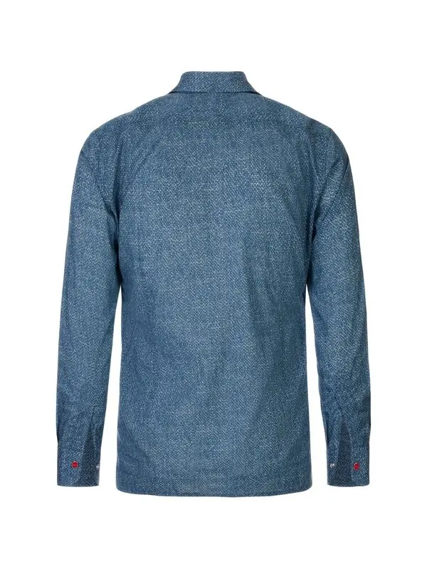 Kiton Patterned-print Button-up Shirt