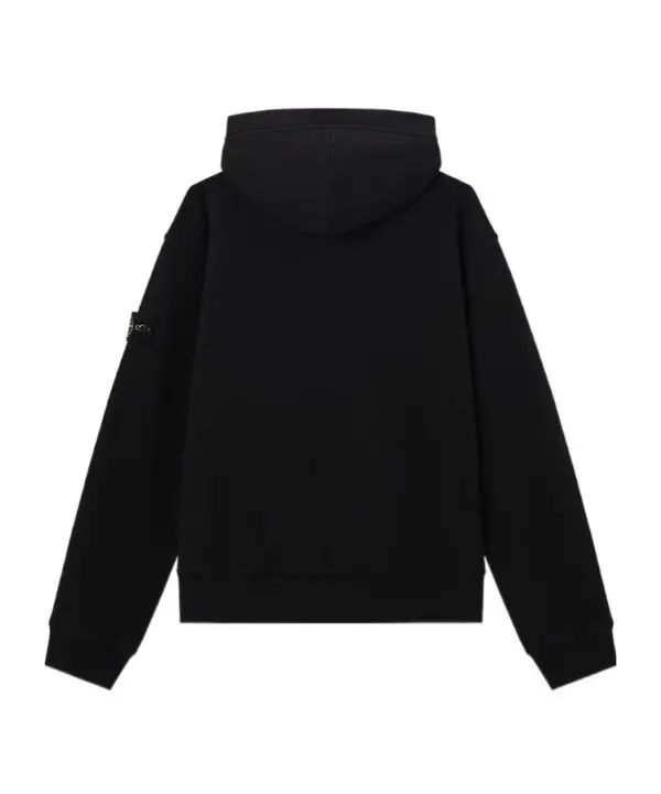 Stone Island Logo Patch Pouch Pocket Hoodie