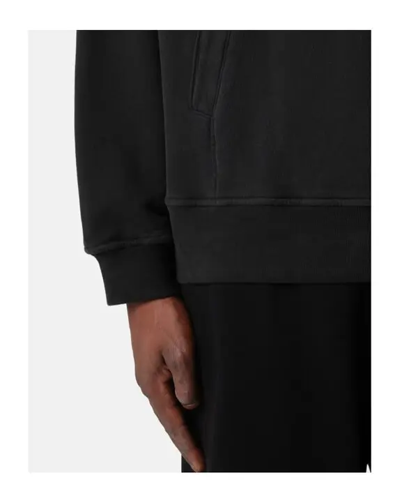 Stone Island Logo Patch Pouch Pocket Hoodie