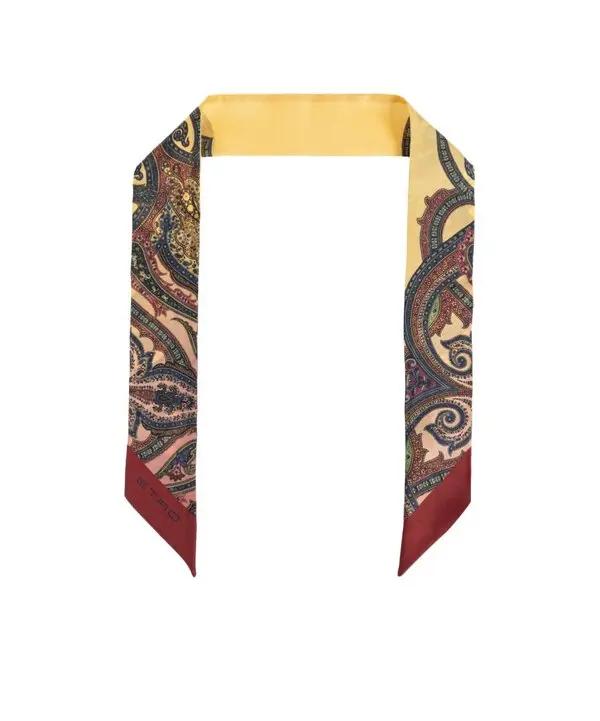 Etro Patterned Silk Scarf - Multi-color