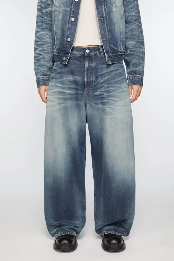 Acne Studios Mid Waist Baggy Jeans